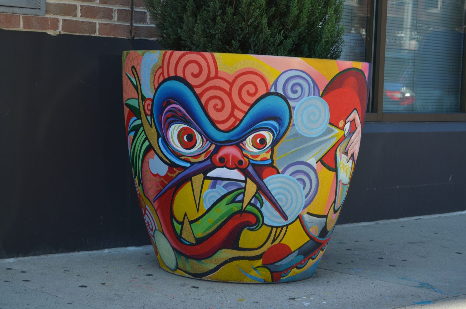 Downtown Planters | Sprocket Mural Works