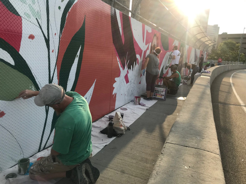 Mulberry Street Bridge | Sprocket Mural Works